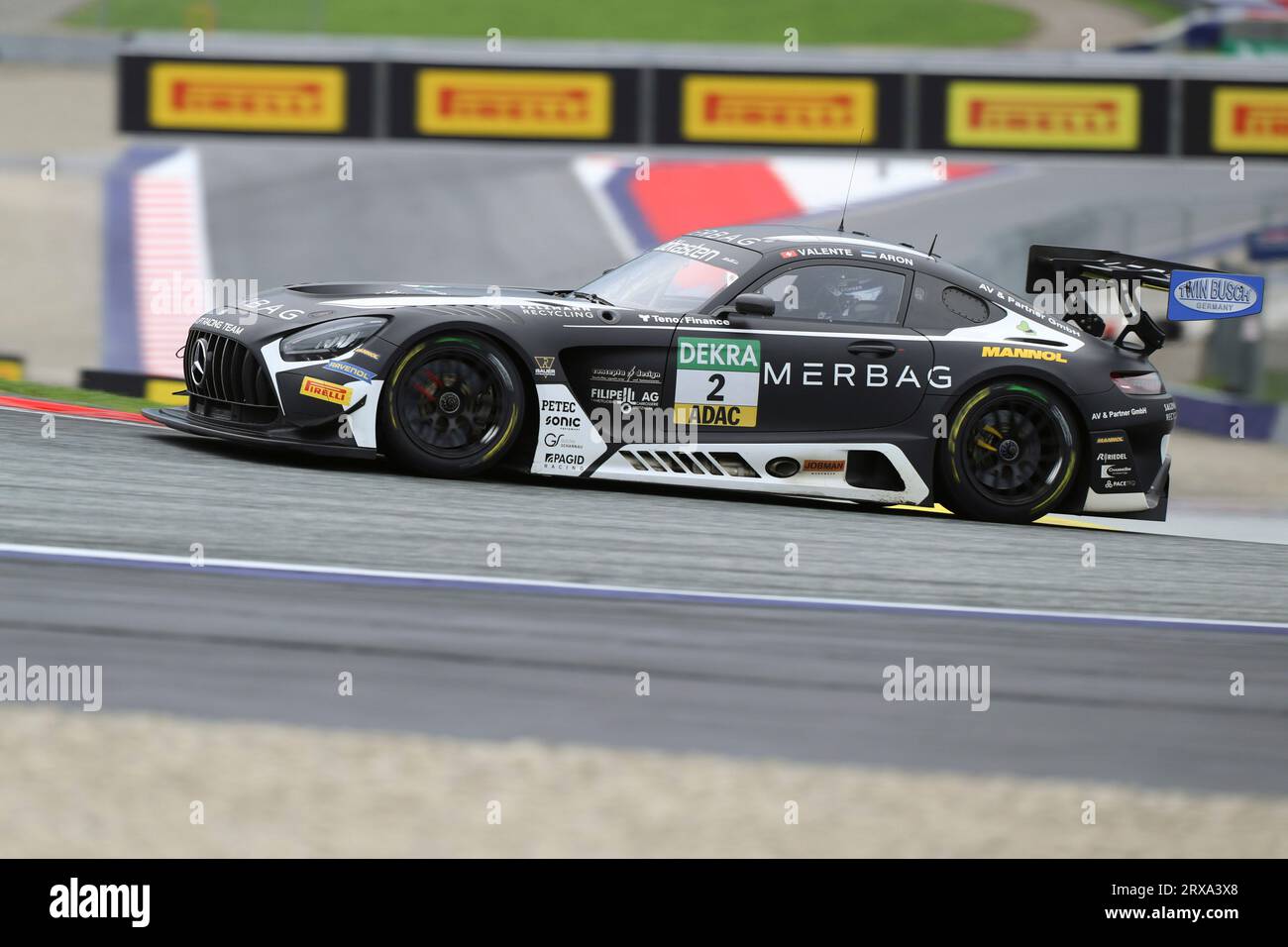 Spielberg, Österreich 23. - 24. September 2023: ADAC GT Masters - Red ...