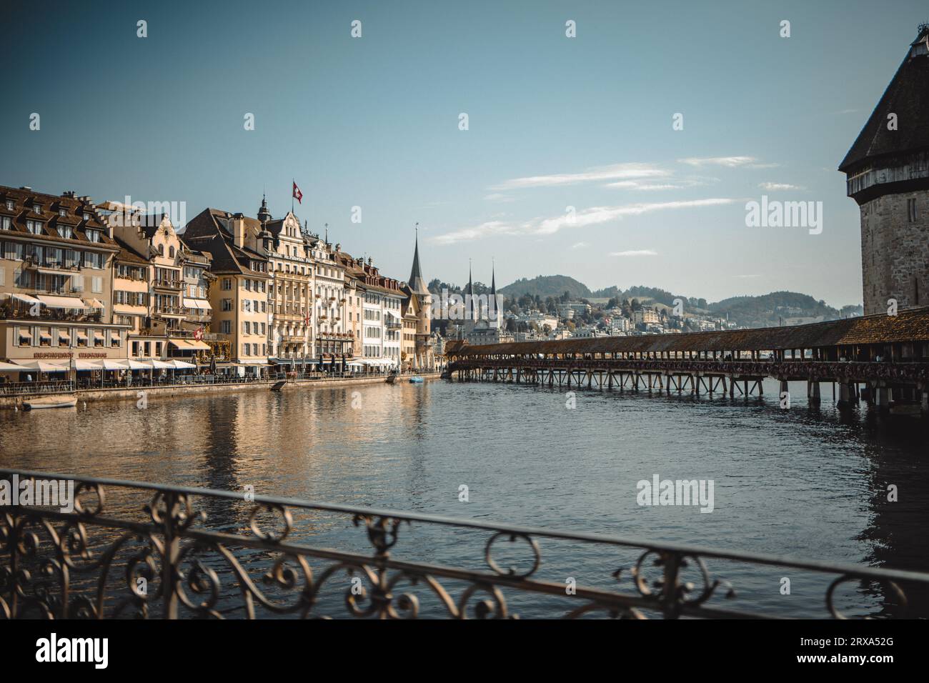 Chapel Bridge - Lucerne, Switzerland Stock Photo - Alamy