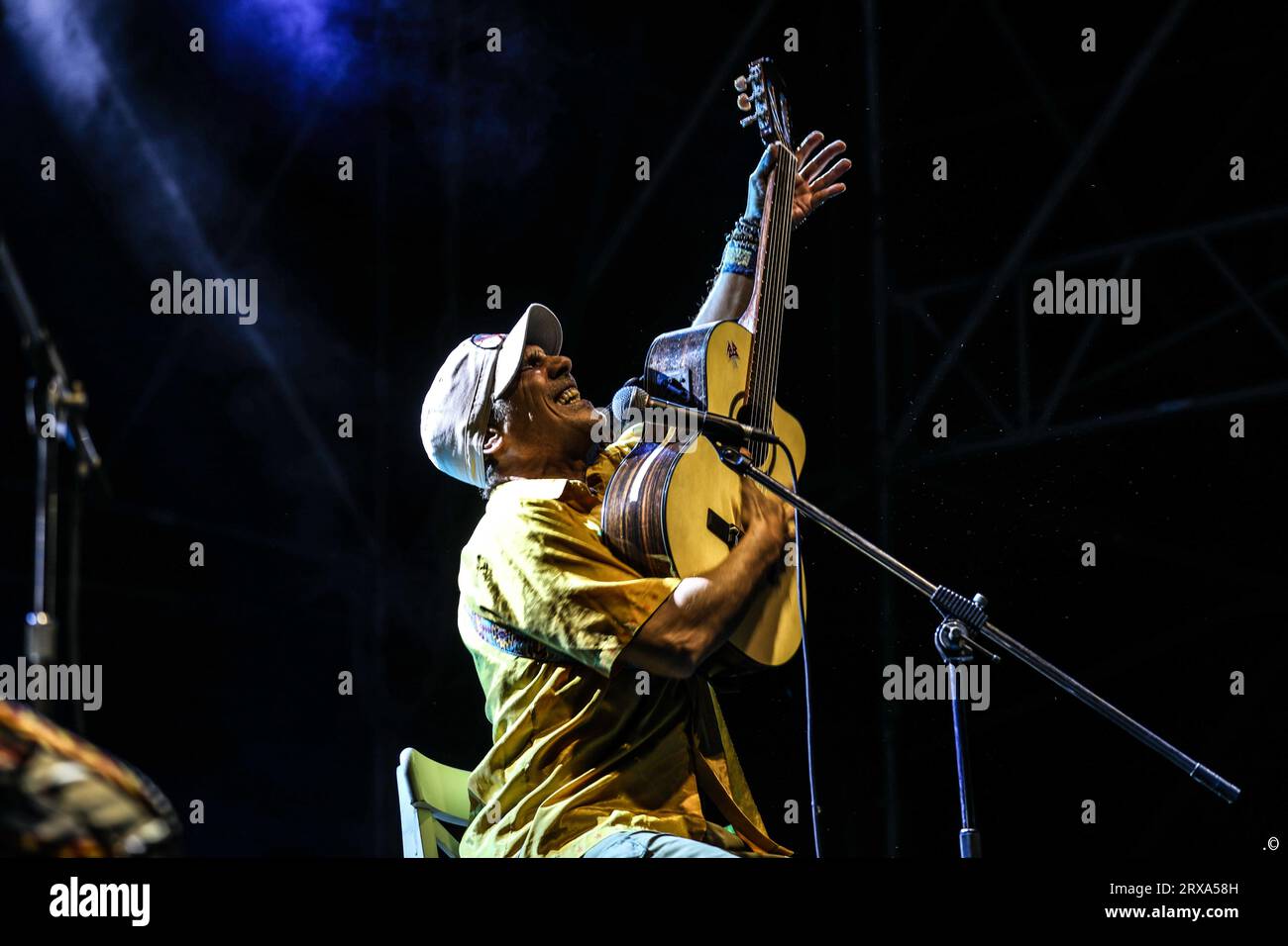 NXT Station, Bergamo, Italy, September 23, 2023, Manu Chao during Manu ...