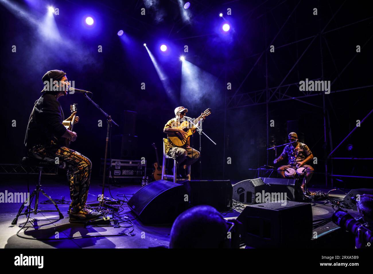 NXT Station, Bergamo, Italy, September 23, 2023, Manu Chao during Manu ...