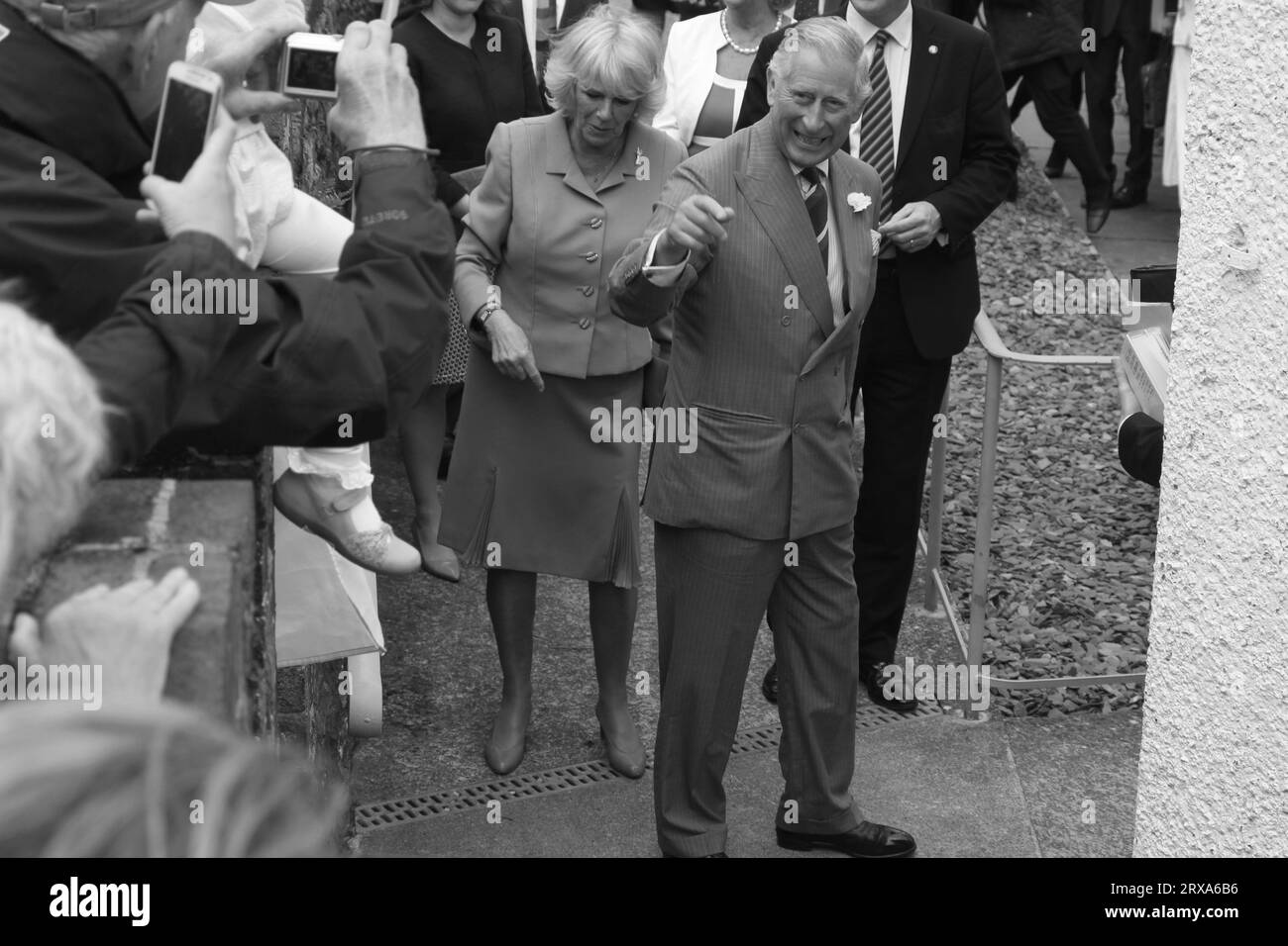 Hrh king charles Black and White Stock Photos & Images - Alamy