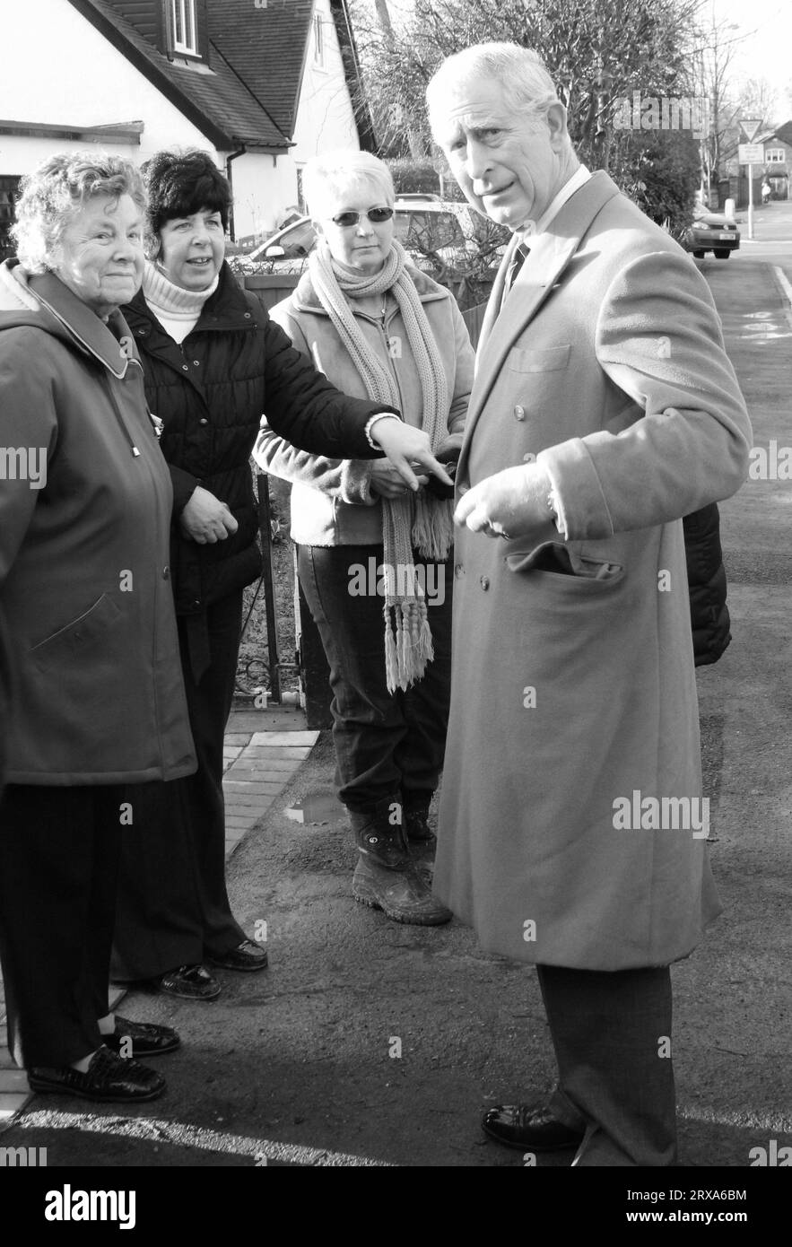 Charles iii prince of wales Black and White Stock Photos & Images - Alamy