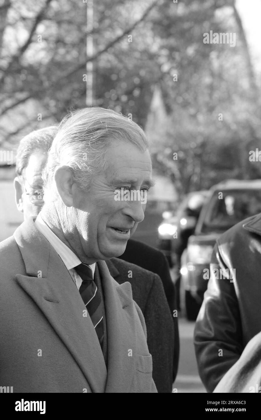 Charles iii prince of wales Black and White Stock Photos & Images - Alamy