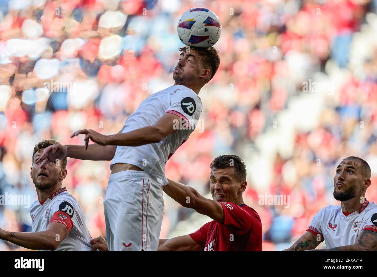Pamplona, Spain. 23rd Sep, 2023. Lucas Torró (midfielder; CA Osasuna ...