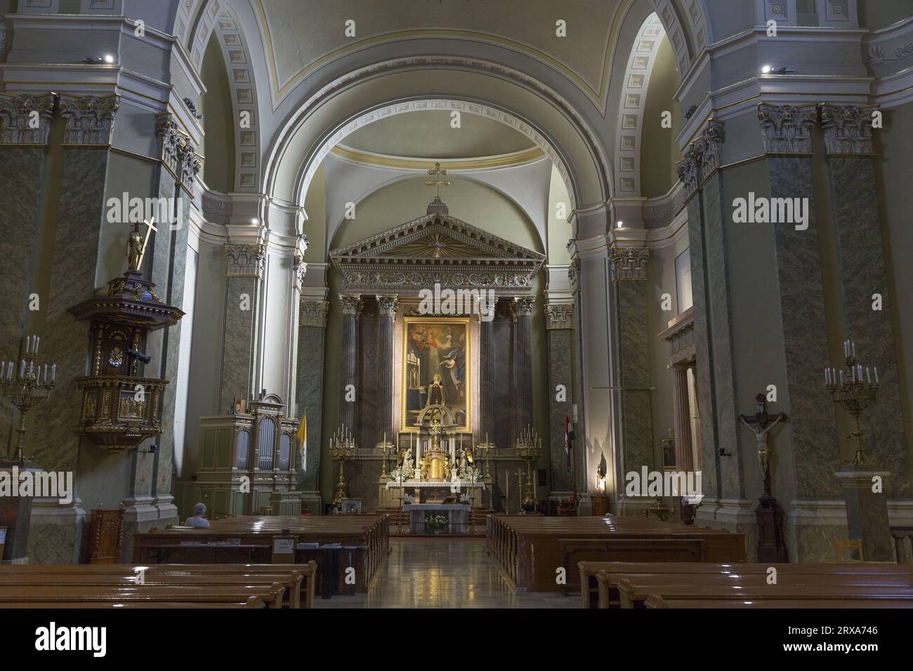 Baroque catholic church hi-res stock photography and images - Alamy