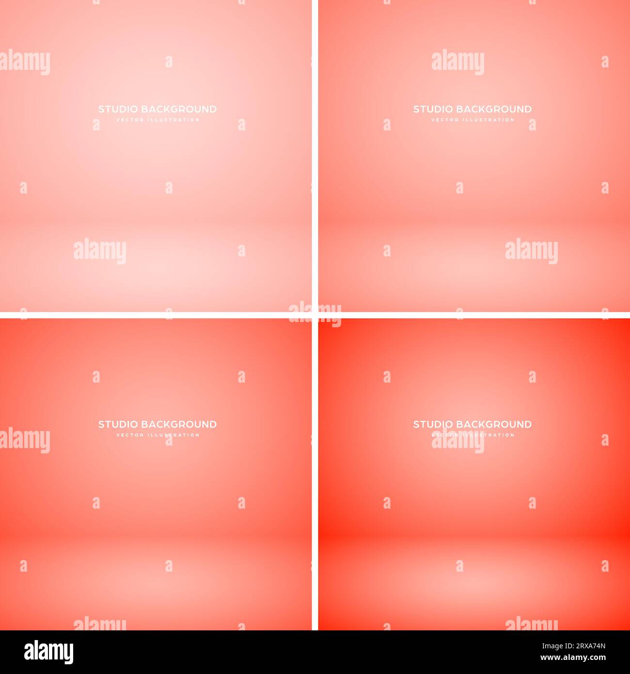 Empty peach studio abstract backgrounds with spotlight effect. Product ...