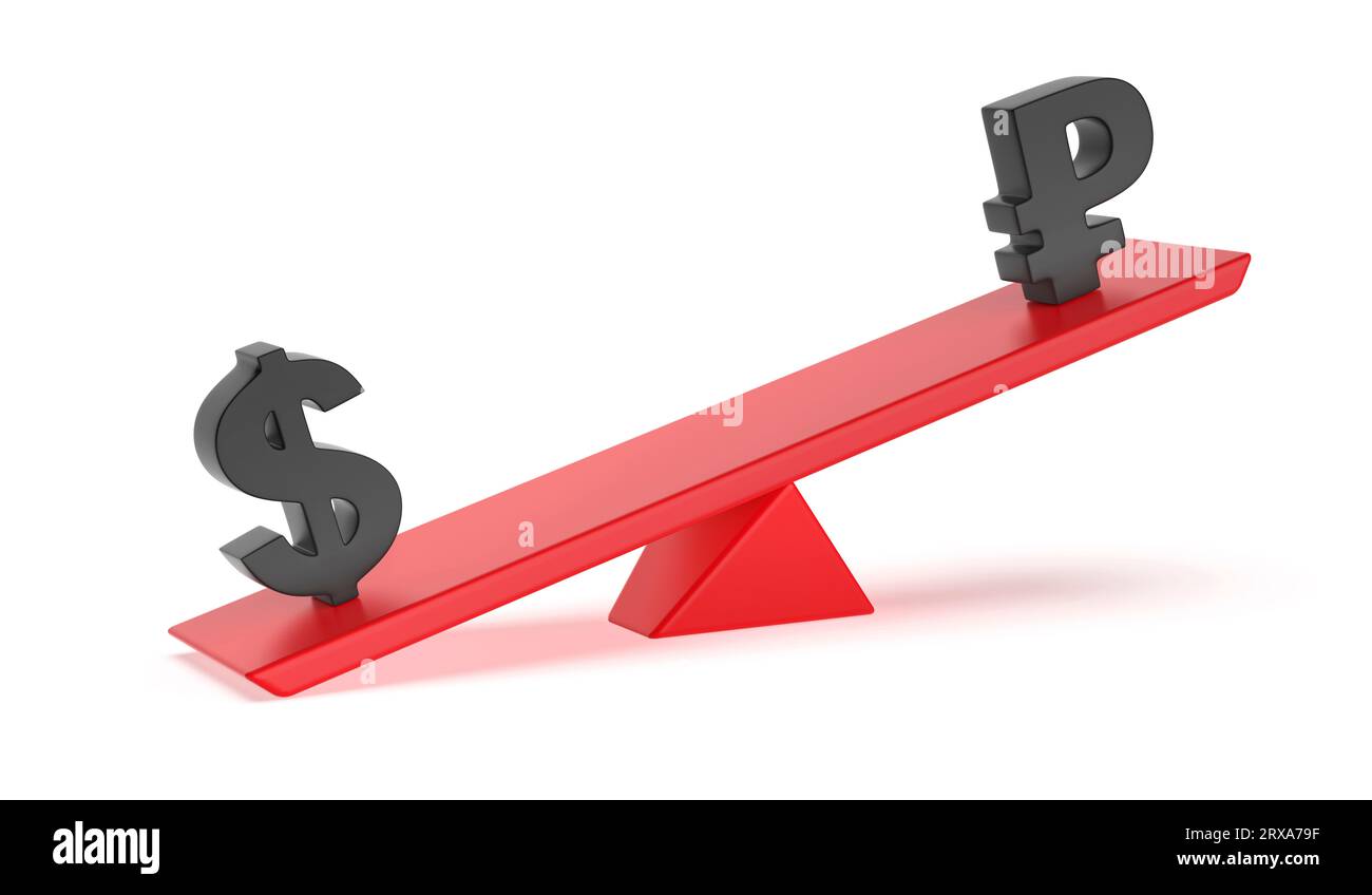 Imbalance seesaw hi-res stock photography and images - Alamy