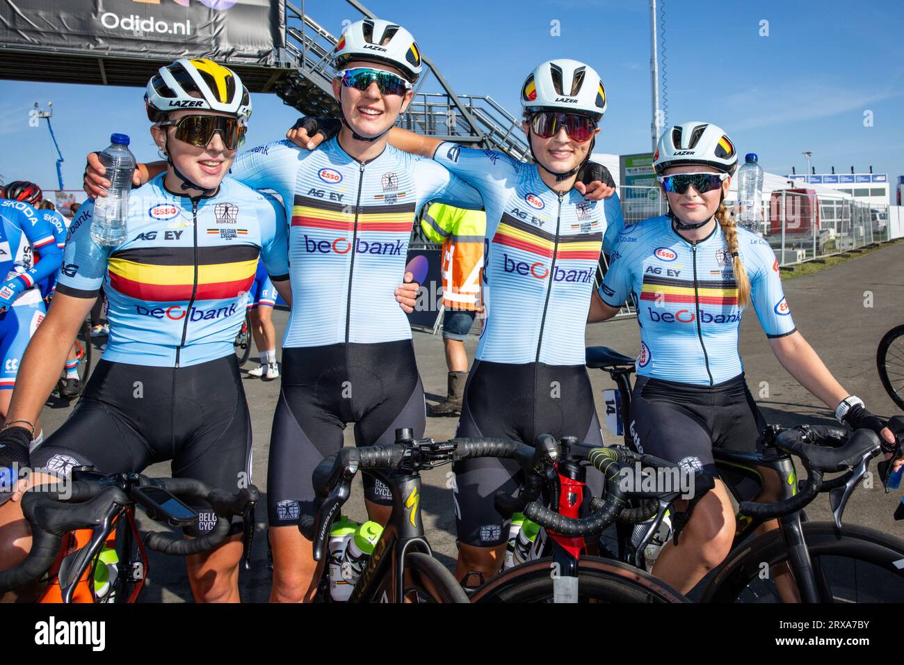 Wijster, Netherlands. 24th Sep, 2023. Belgian Emma Siegers, Belgian ...