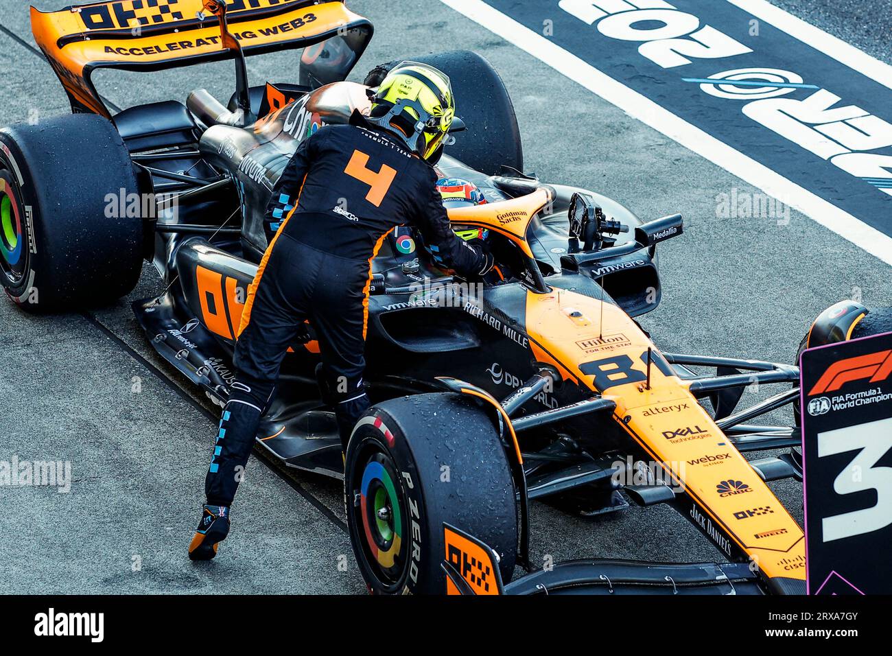 Suzuka, Japon. 24th Sep, 2023. PIASTRI Oscar (aus), McLaren F1 Team ...