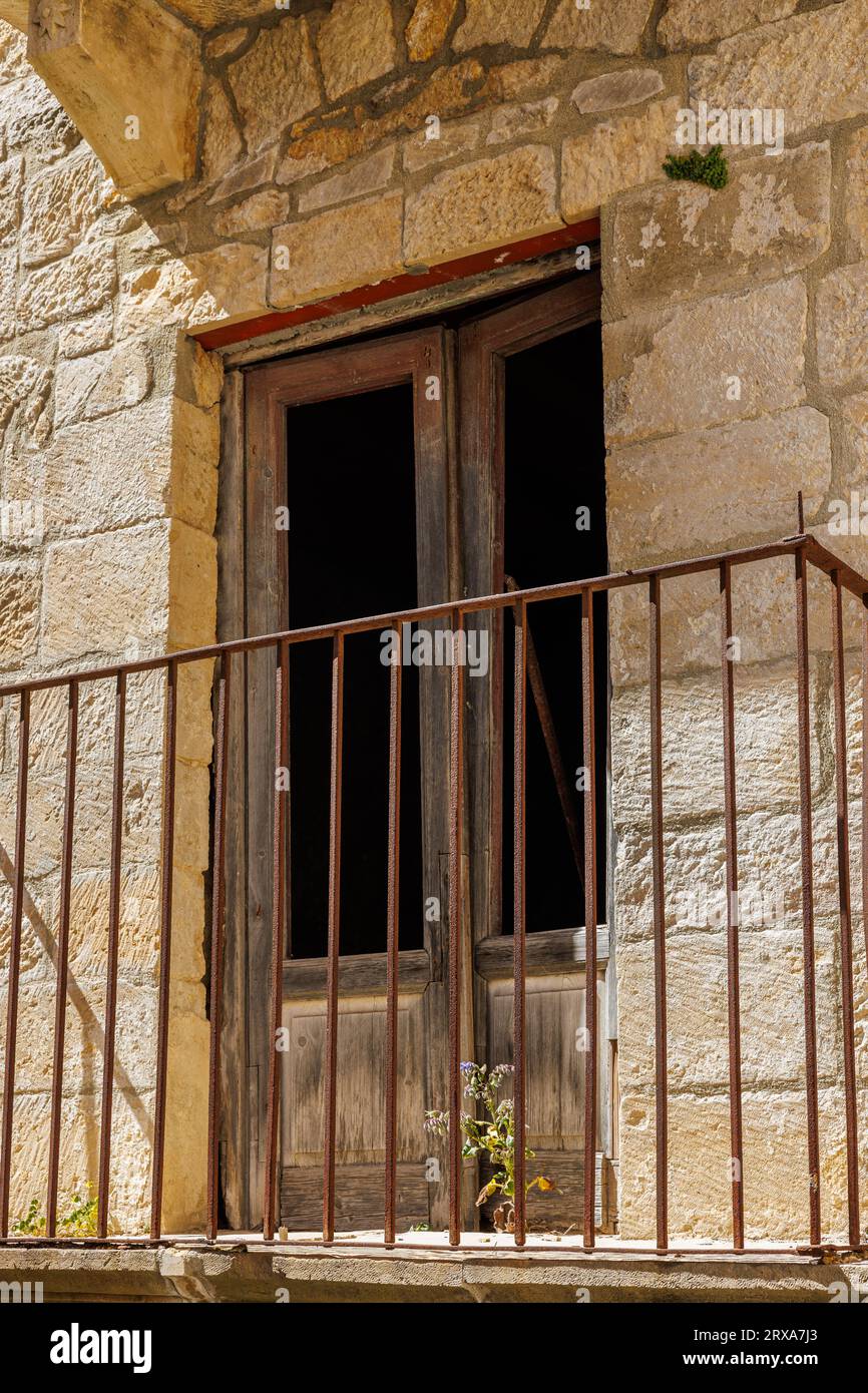 The ancient town of Salemi on the island of Sicily, Italy Stock Photo ...