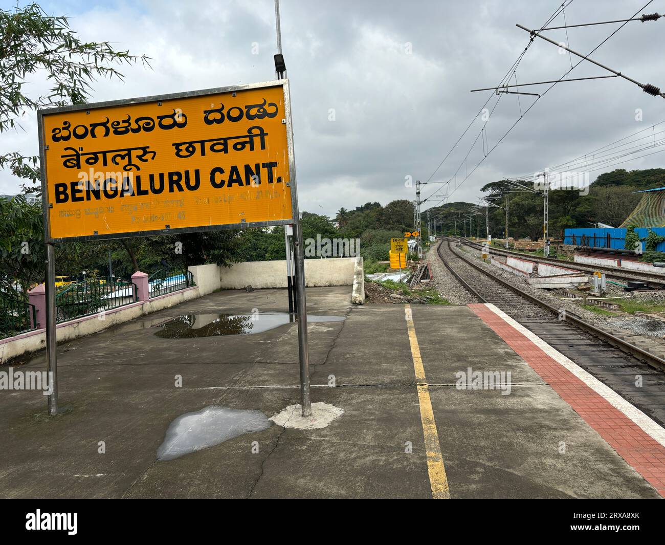 Bangalore cantonment station hi-res stock photography and images - Alamy