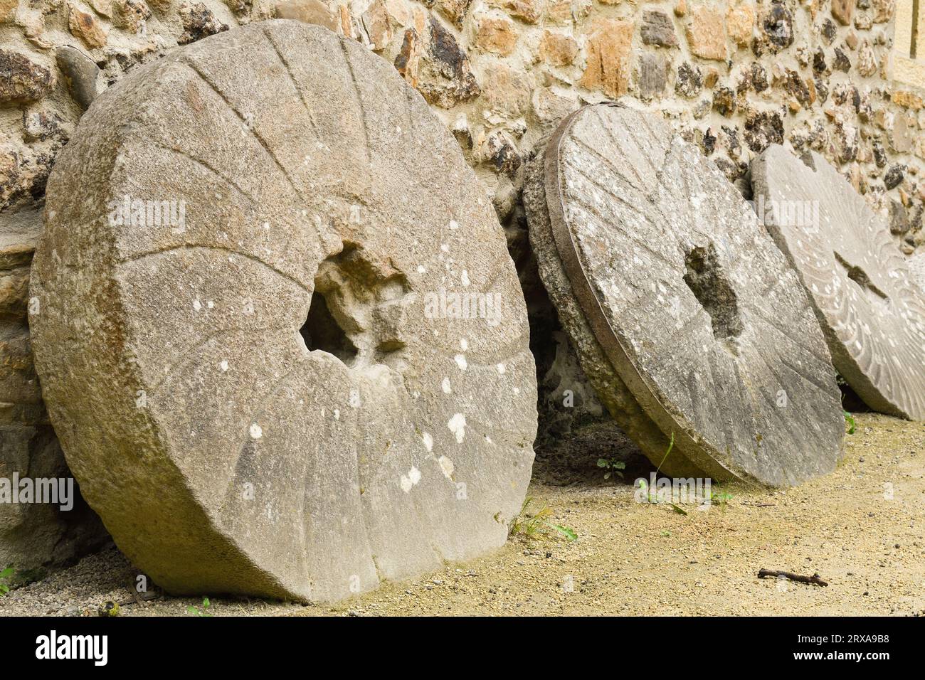 Old grindstone hi-res stock photography and images - Alamy