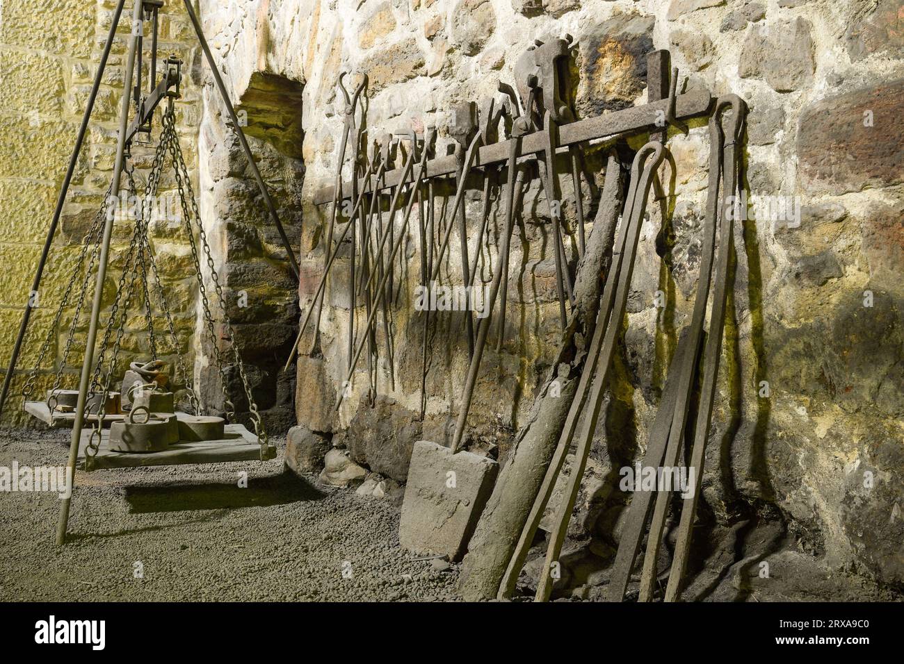 Ancient iron tools hi-res stock photography and images - Alamy