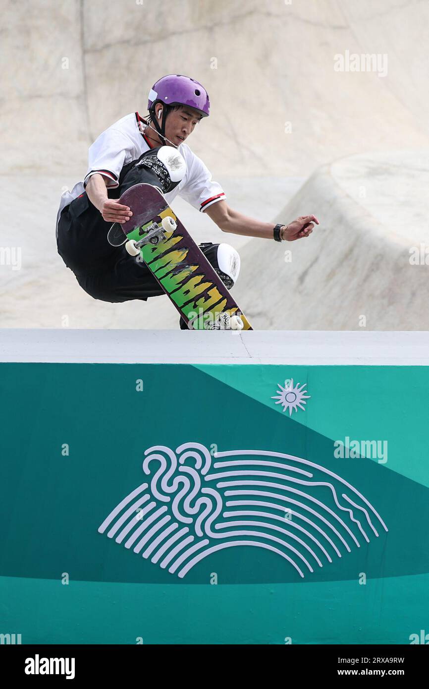 Hangzhou, China's Zhejiang Province. 24th Sep, 2023. Li Mingxiao of ...
