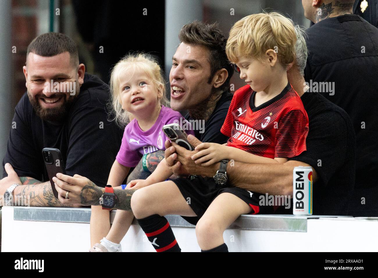 Ac milan stadium kids hi-res stock photography and images - Alamy
