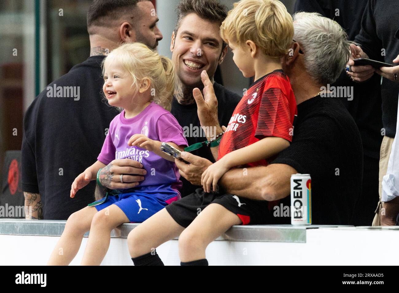 Ac milan stadium kids hi-res stock photography and images - Alamy