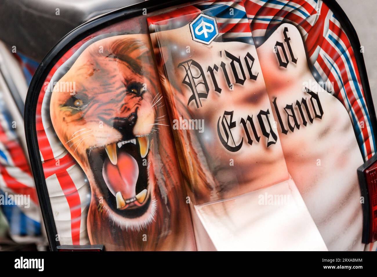Vespa. Ribble Valley Scooter Rally 2023 Stock Photo - Alamy