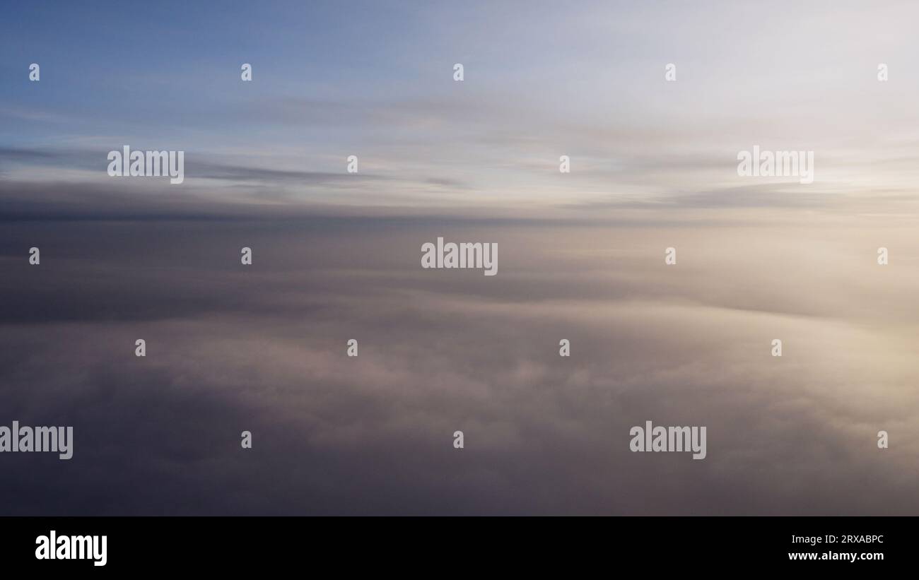 Airplane shot flying in haze hi-res stock photography and images - Alamy