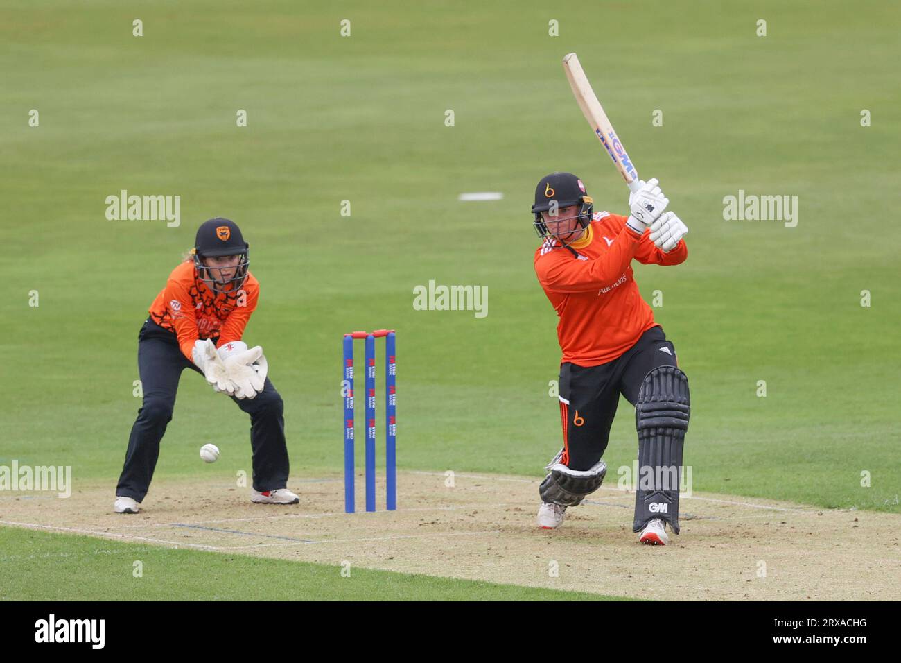 The Blaze's Georgia Boyce during the Rachael Heyhoe Flint Trophy final ...