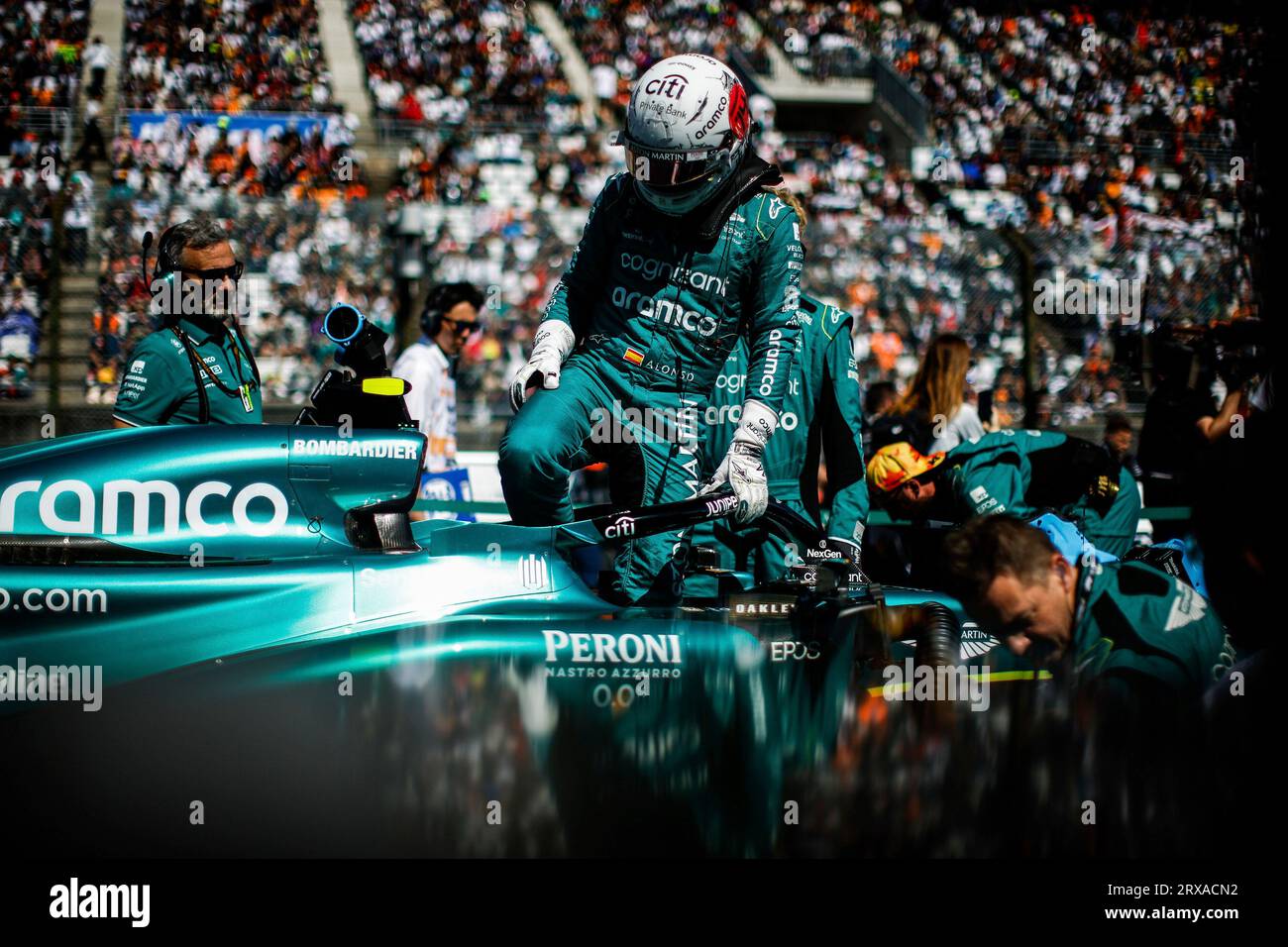 Suzuka, Japan. 24th Sep, 2023. #14 Fernando Alonso (ESP, Aston Martin ...