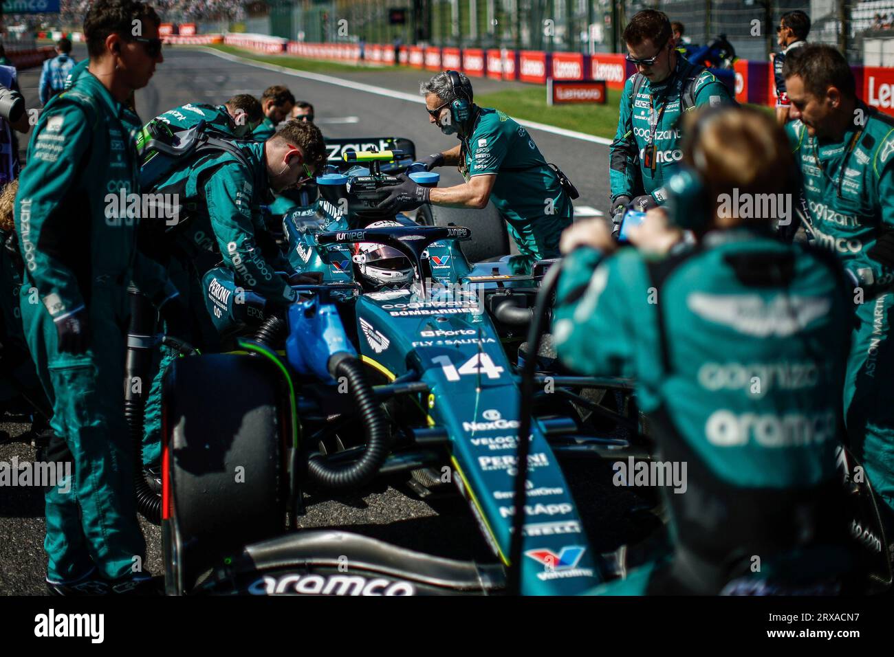 Suzuka, Japan. 24th Sep, 2023. #14 Fernando Alonso (ESP, Aston Martin ...