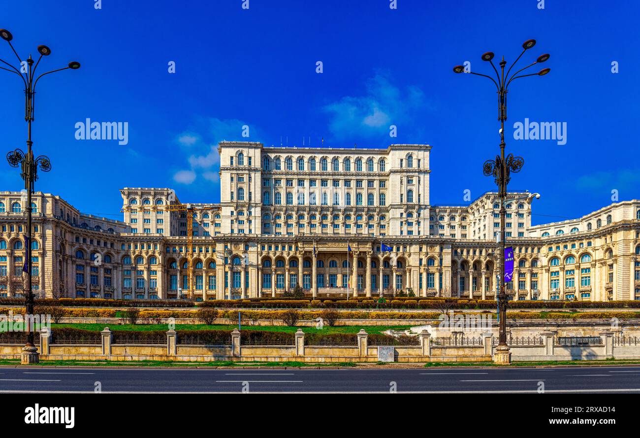 The Palace of the Parliament ,the People's House,the world's second ...