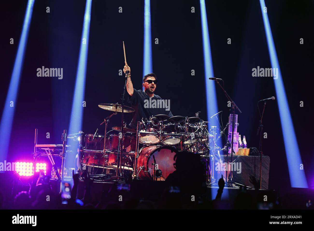 Las Vegas, USA. 23rd Sep, 2023. Shannon Leto of Thirty Seconds to Mars ...