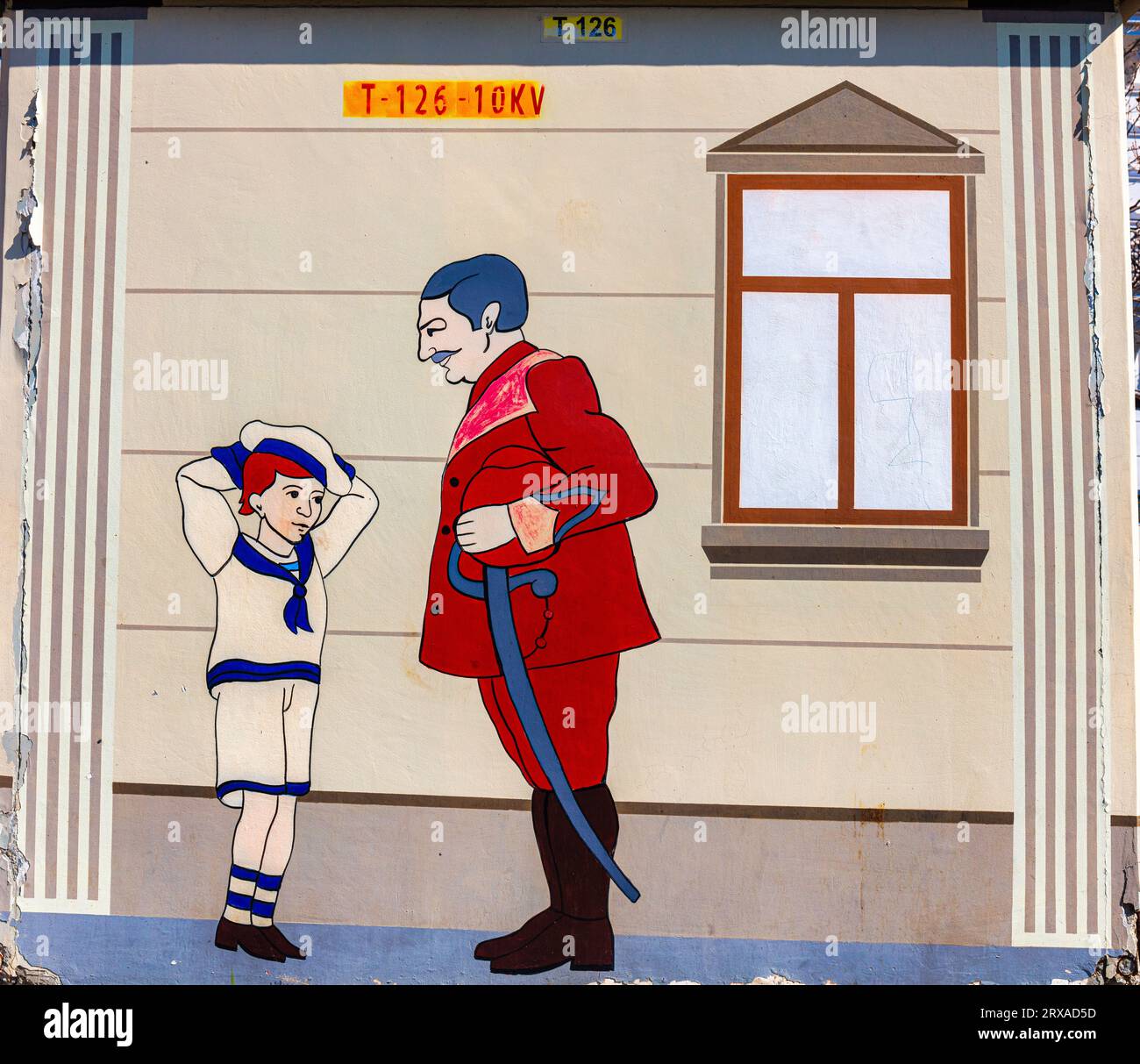 Graffiti street art in bucharest hi-res stock photography and images ...