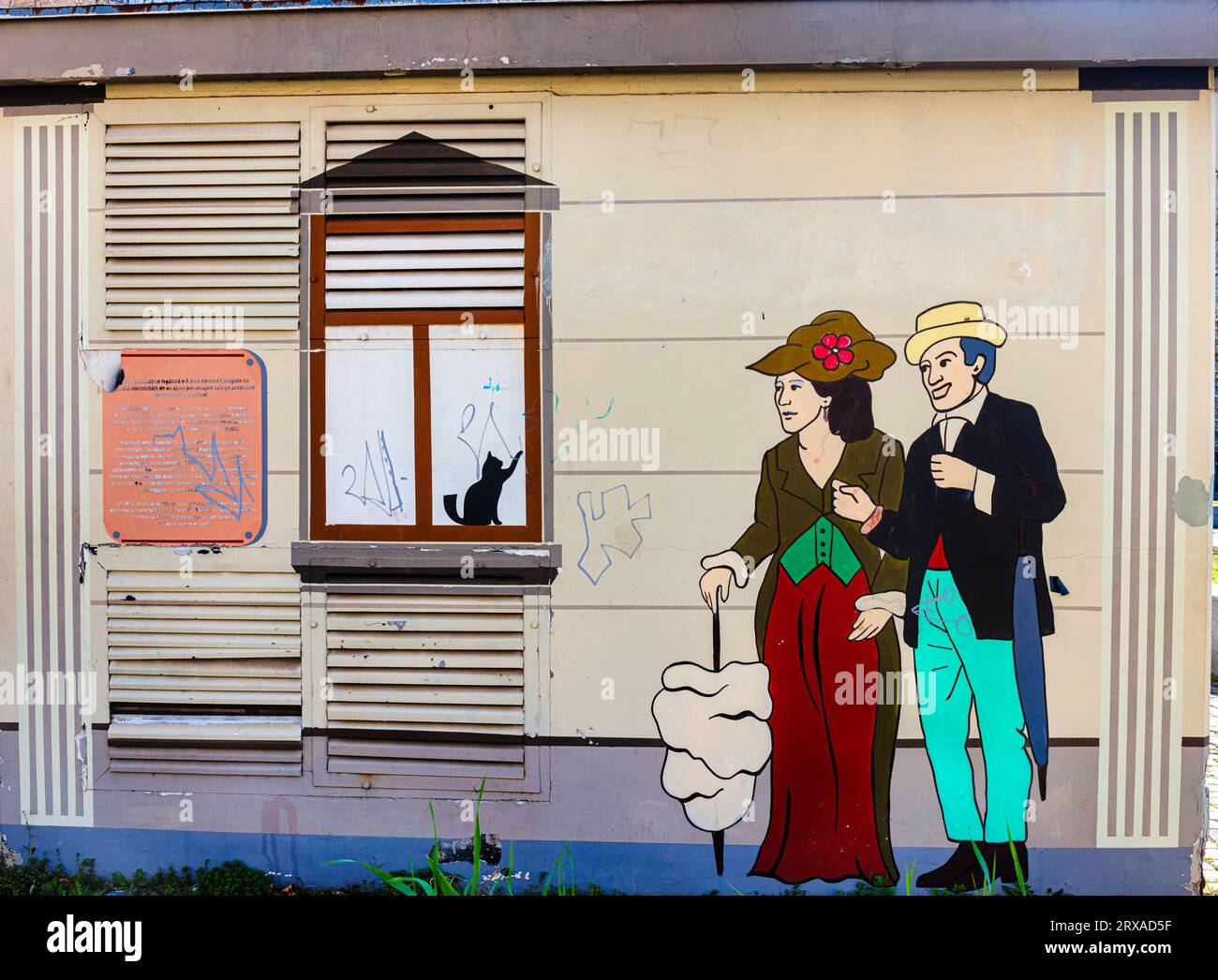 Graffiti street art in bucharest hi-res stock photography and images ...