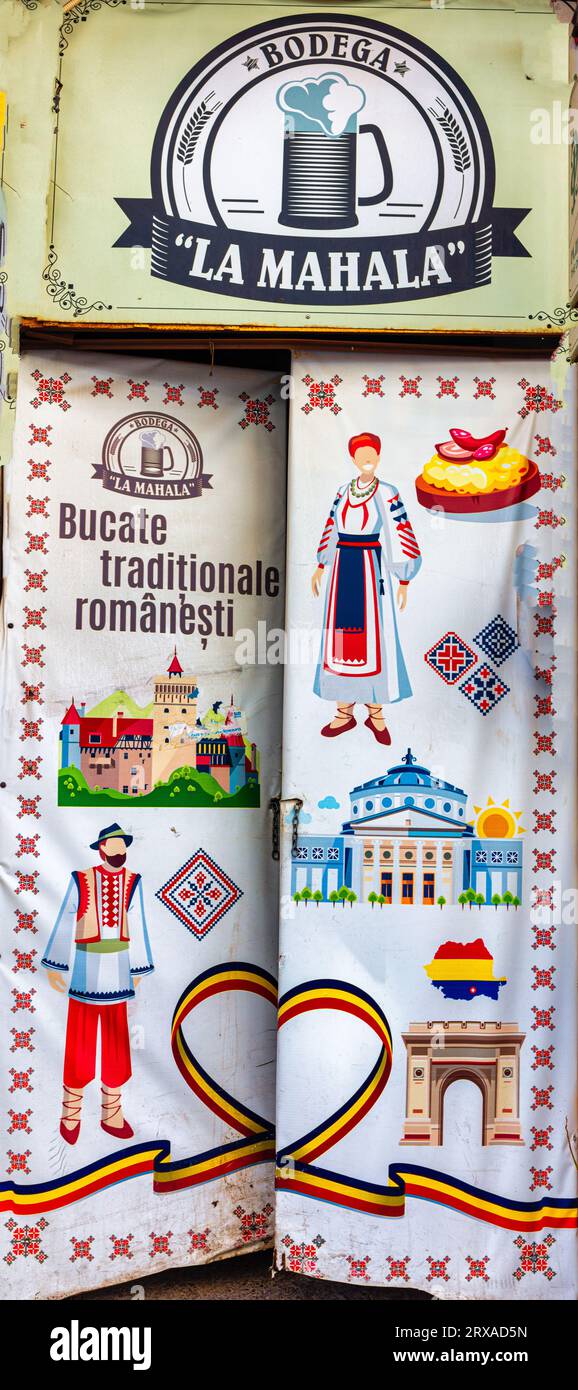 La Mahala traditional Romanian Restaurant with beautifully decorated ...