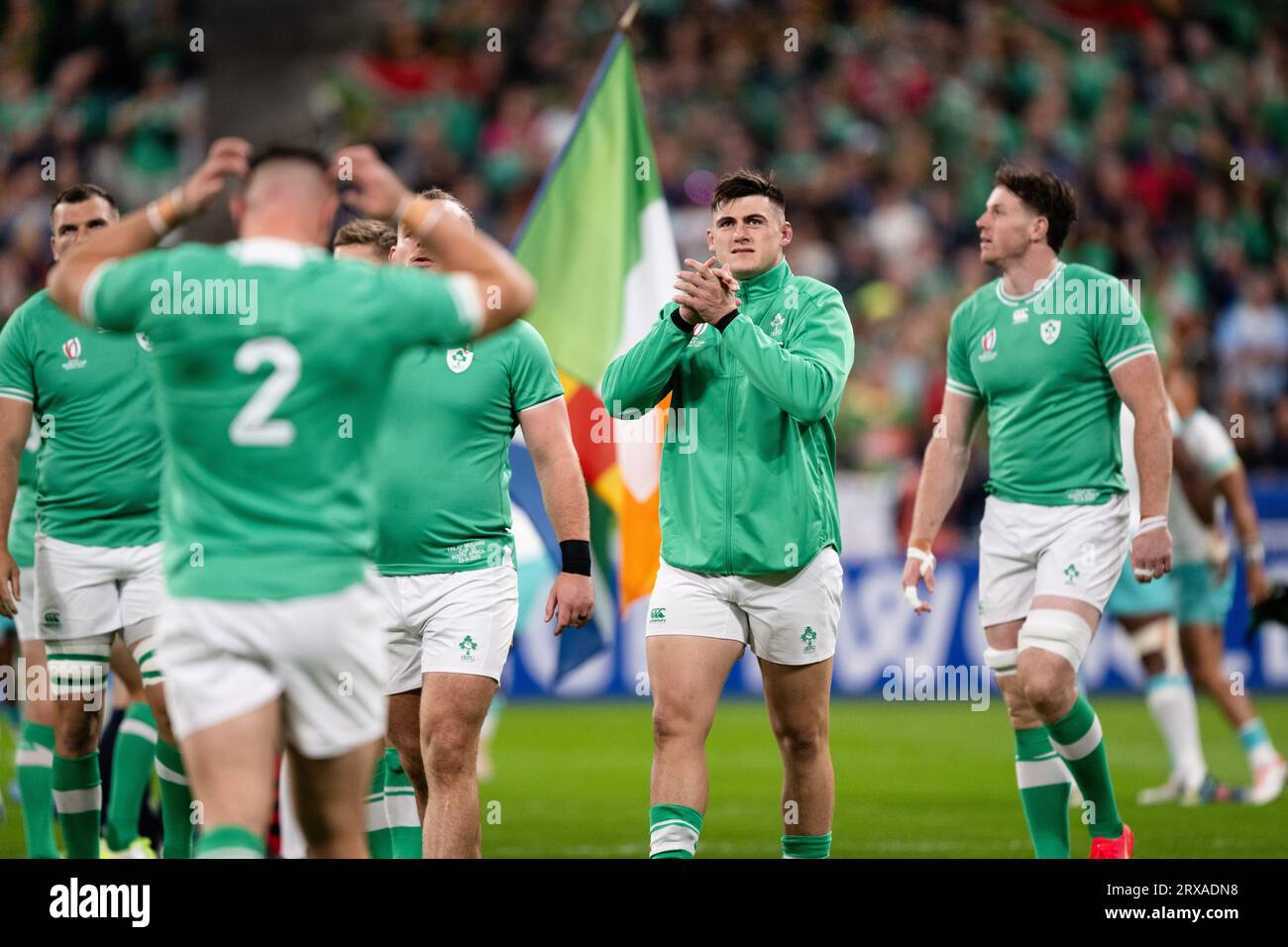Dan Sheehan (IRL) during the 2023 Rugby World Cup Pool B match between ...