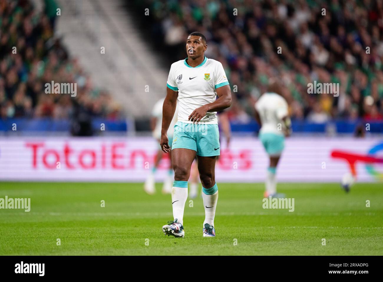 Damian Willemse (RSA) during the 2023 Rugby World Cup Pool B match ...