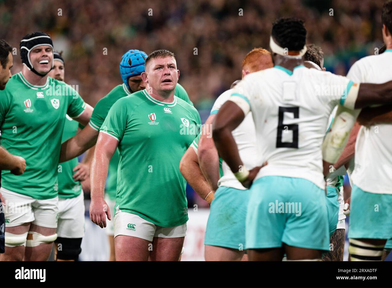 Tadhg Furlong (IRL) during the 2023 Rugby World Cup Pool B match ...
