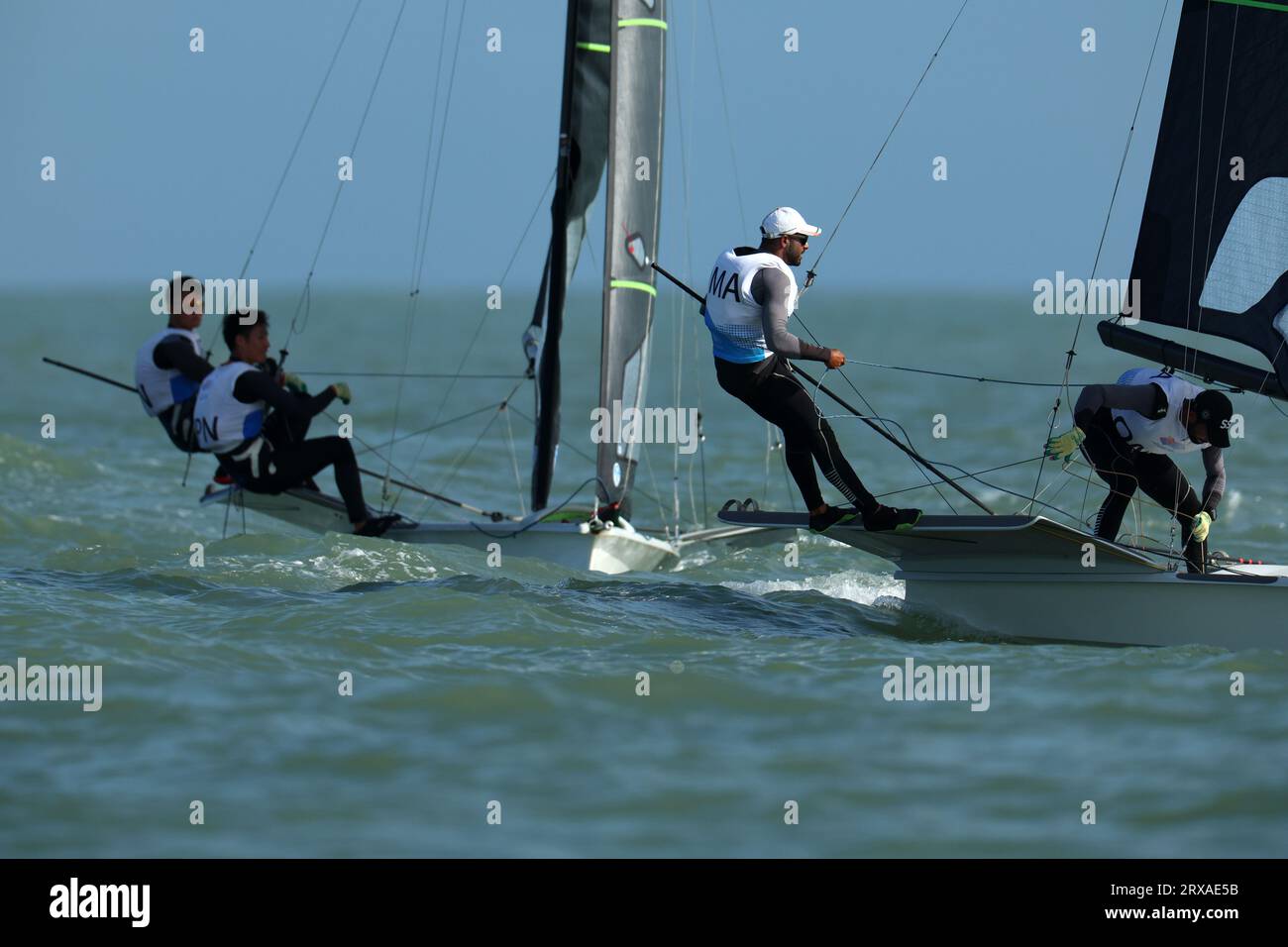 Ningbo, China's Zhejiang Province. 24th Sep, 2023. Musab Mohammed ...