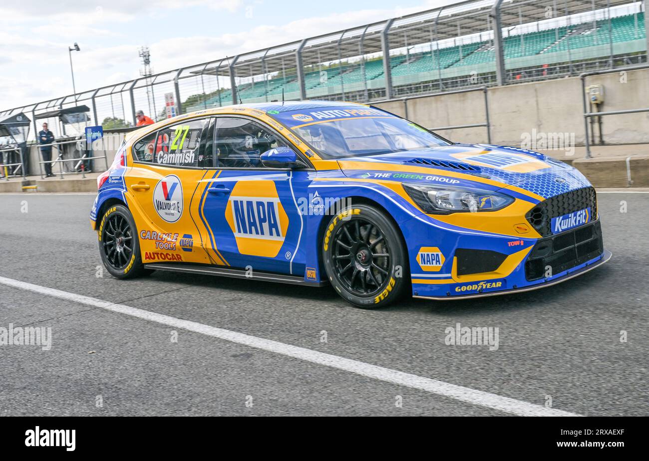 Silverstone, UK. 23rd Sep, 2023. Dan Cammish, NAPA Racing UK, Ford ...