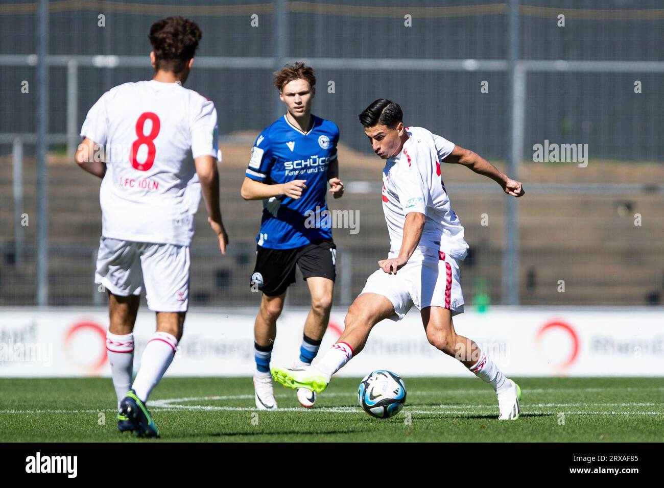 Koeln, Deutschland. 24th Sep, 2023. Arda Suene (1.FC Koeln U19, 10) A-Junioren-Bundesliga West ...