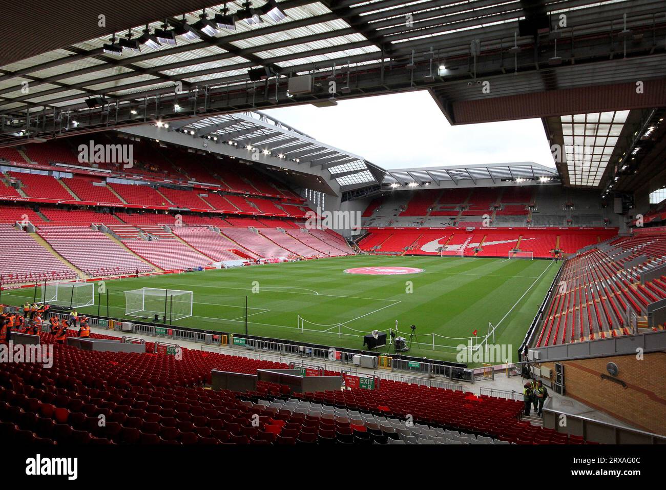 Liverpool anfield september 2023 stand hi-res stock photography and ...