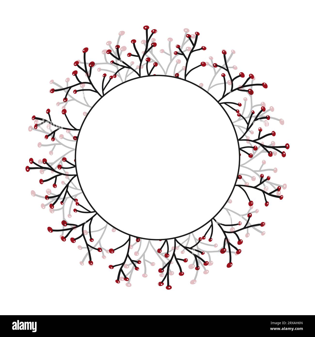 Abstract circle vector celebration Cut Out Stock Images & Pictures - Alamy