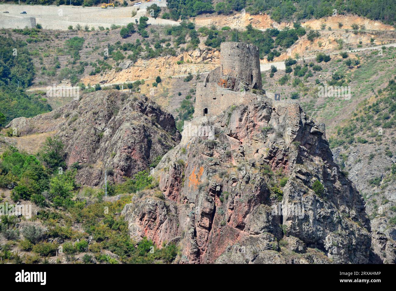 Artvin Castle in Artvin, Turkey Stock Photo - Alamy