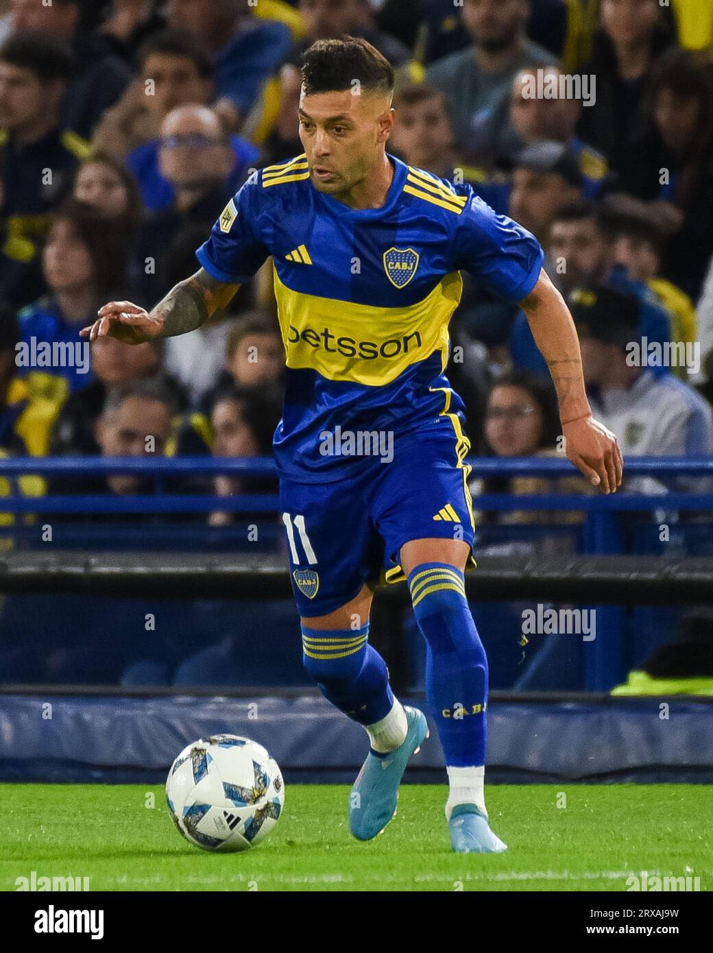 Buenos Aires, Argentina. 23rd Sep, 2023. Lucas Janson of Boca Juniors ...