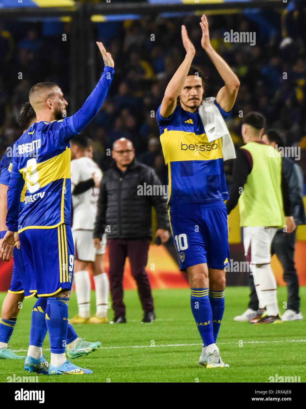 Buenos Aires, Argentina. 23rd Sep, 2023. Edinson Cavani of Boca Juniors ...