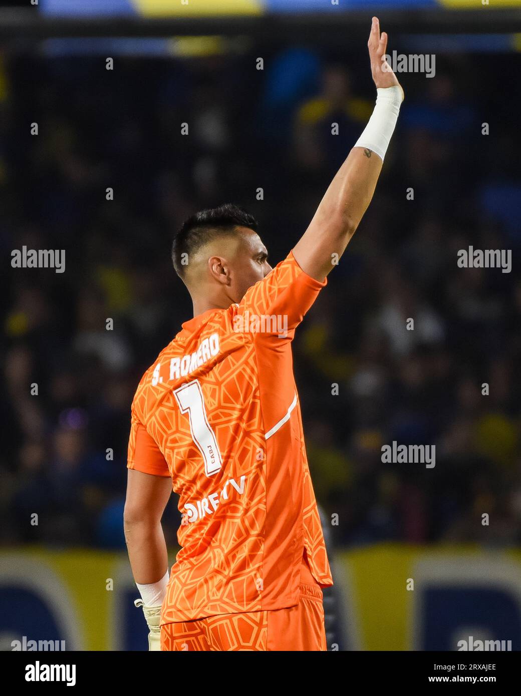 Buenos Aires, Argentina. 23rd Sep, 2023. Sergio Romero of Boca Juniors ...
