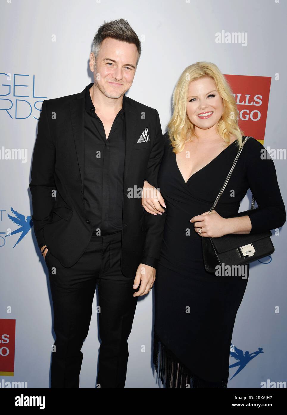 HOLLYWOOD, CALIFORNIA - SEPTEMBER 23: Brian Gallagher and Megan Hilty ...