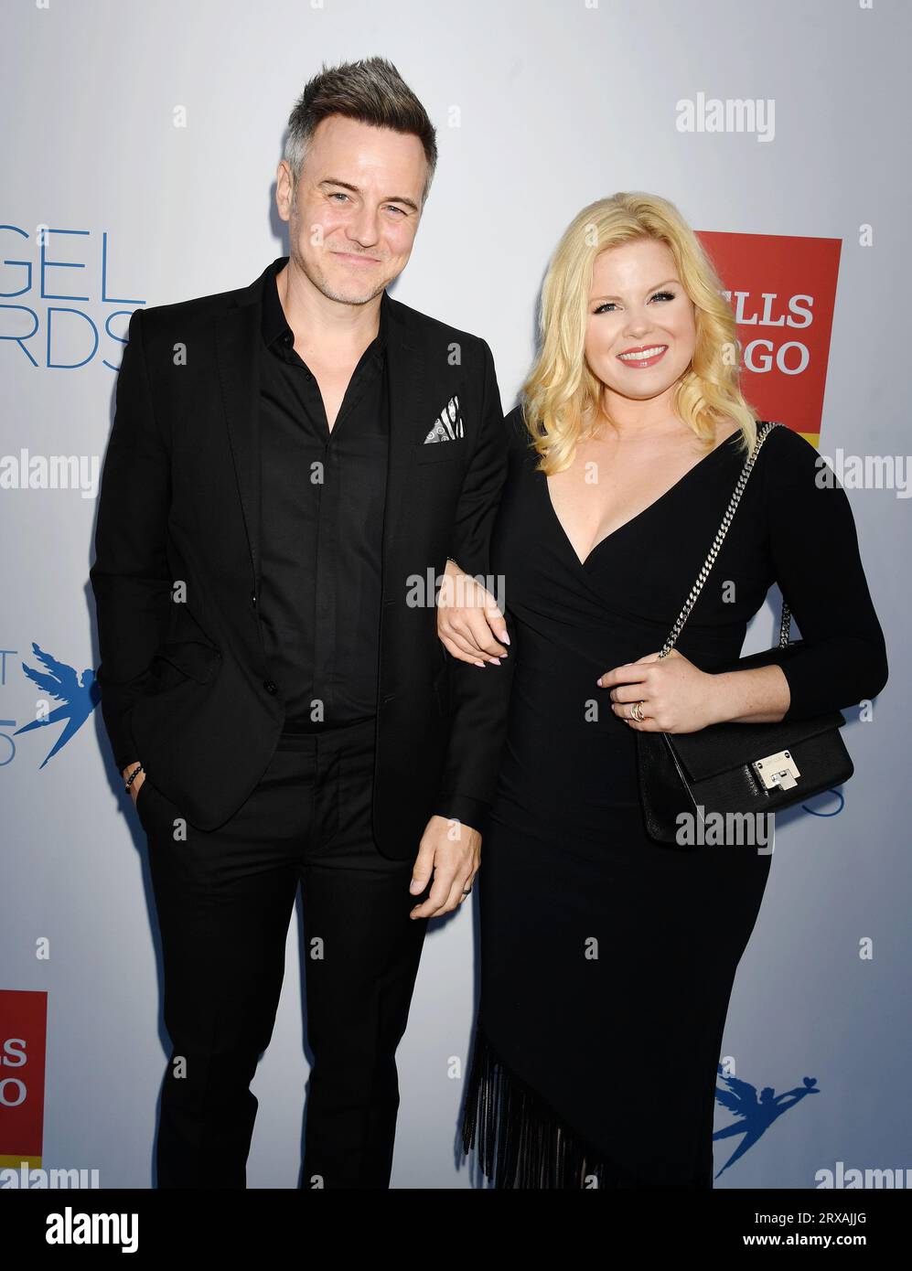HOLLYWOOD, CALIFORNIA - SEPTEMBER 23: Brian Gallagher and Megan Hilty ...