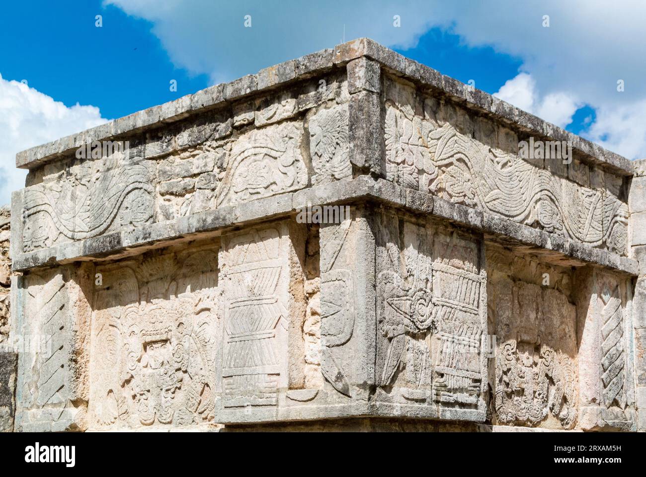 Chichén-Itzá, Yucatan, Mexico, Ruins of Chichen Itza that is a ...