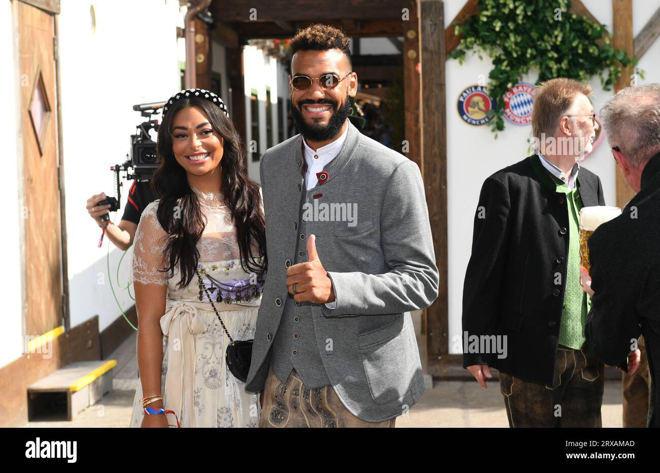 Munich, Germany. 24th Sep, 2023. Eric Maxim Choupo-Moting of FC Bayern ...