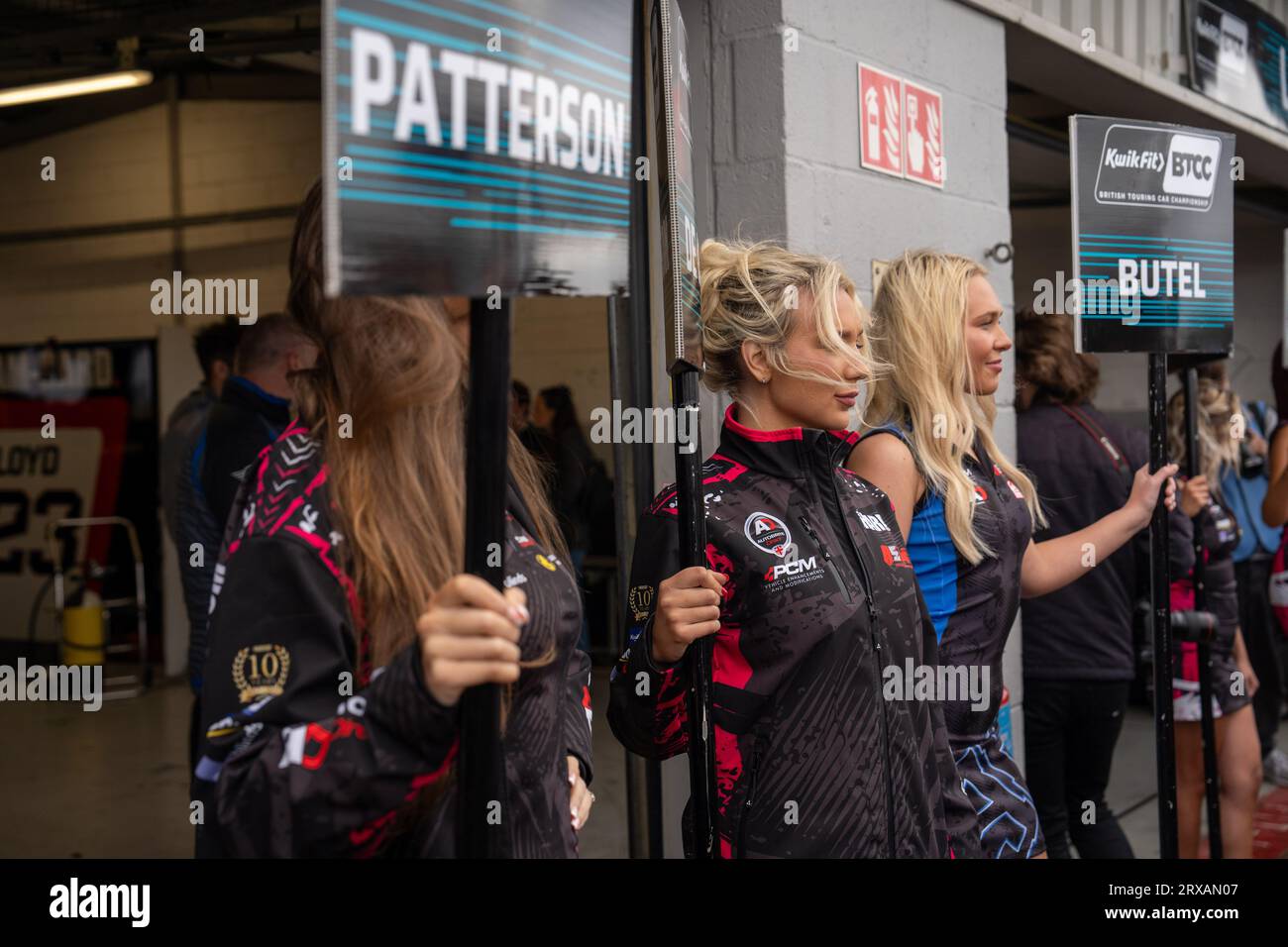 Pit lane Walkabout And Autograph Session during the British Touring Car ...