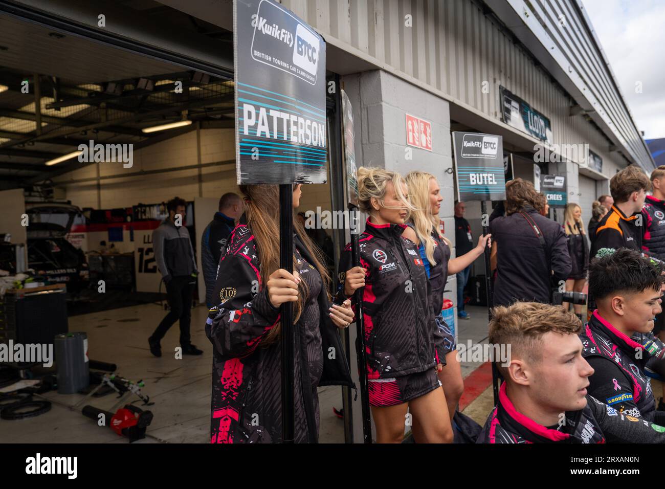 Pit lane Walkabout And Autograph Session during the British Touring Car ...