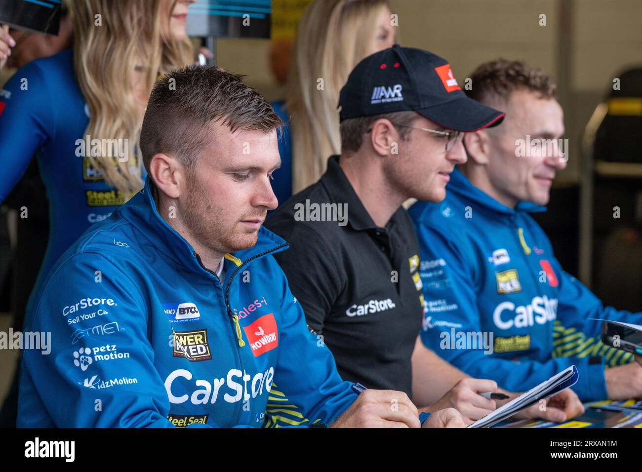 Pit lane Walkabout And Autograph Session during the British Touring Car ...