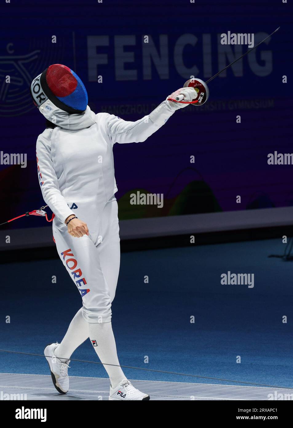 Hangzhou, China's Zhejiang Province. 24th Sep, 2023. Song Sera of South ...